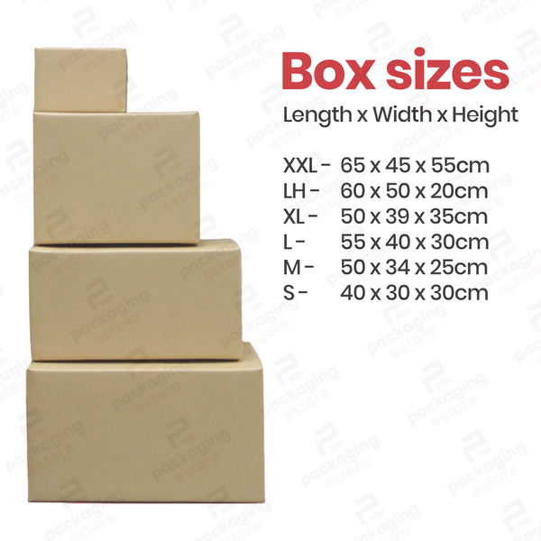 Carton Boxes for Packing, Storage & Shipping | Singapore – Packaging eStore